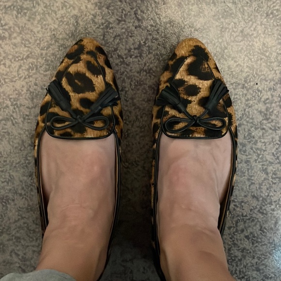 Talbot’s | Shoes | Talbots Classic Leopard Francesca Bow Flats | Poshmark